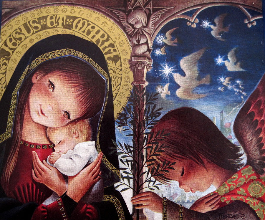 Flutterby Patch: Images of Christmas by Ferrandiz