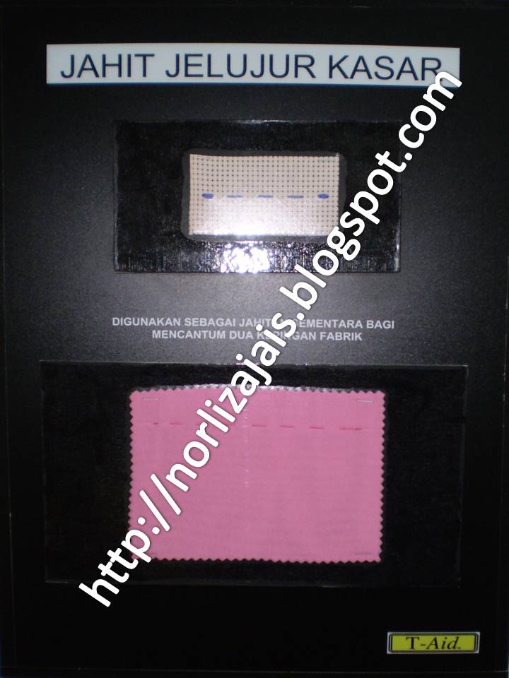 BBM KHB: BBM KHB : Jahitan Asas dan Jahitan Hiasan