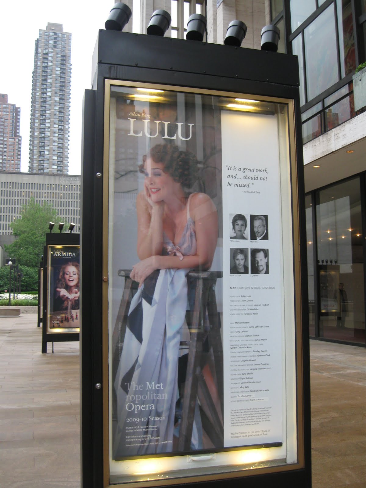 Adventures in the Endless Pursuit of Entertainment: Lulu at the Met Opera