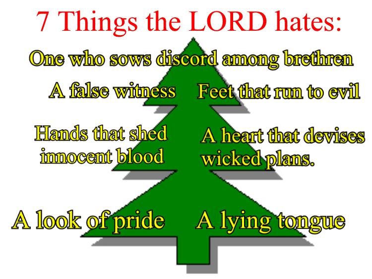 "To God be the glory" Devotional: Tuesday, April 13: The Ego Tree