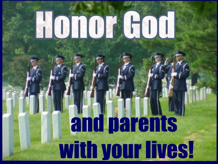 "To God be the glory" Devotional: Wednesday, October 20: Honor God!