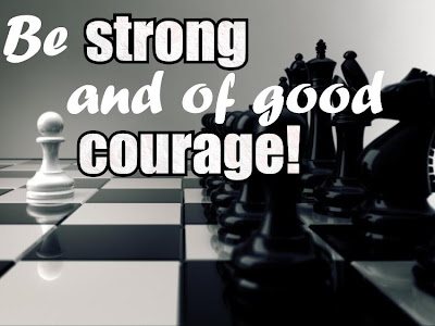 "To God be the glory" Devotional: Monday, January 3: Be strong and of ...