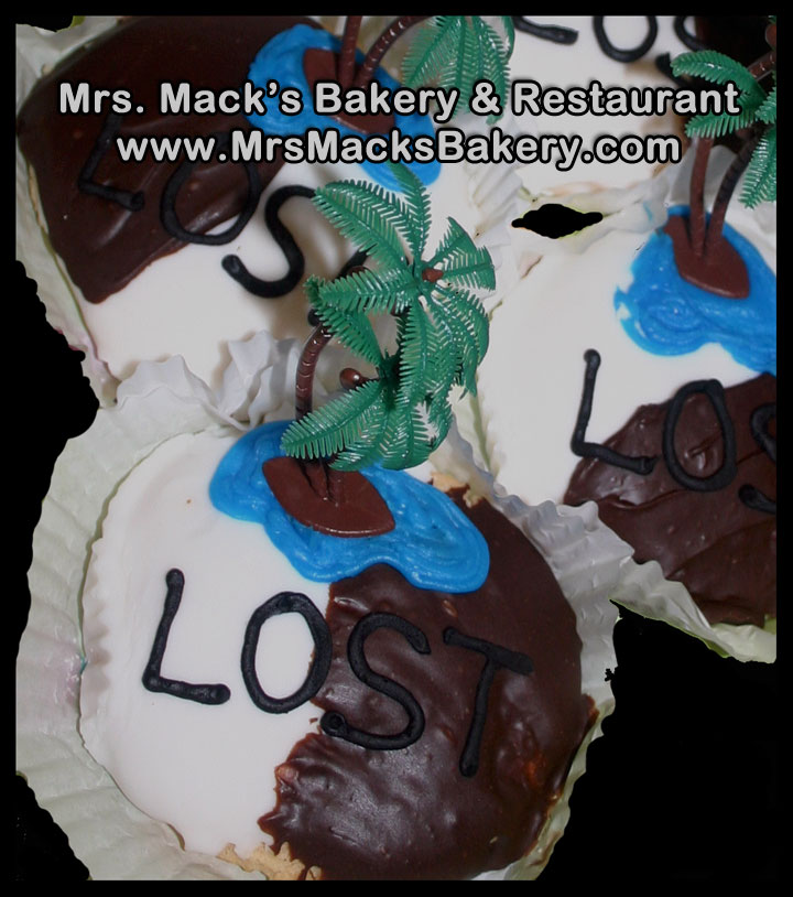 Mrs. Mack's Bakery & Restaurant: Black & White - ABCs LOST Themed Treats