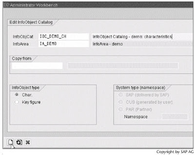 SAP BW InfoObject Catalogs Creation - SAP ABAP