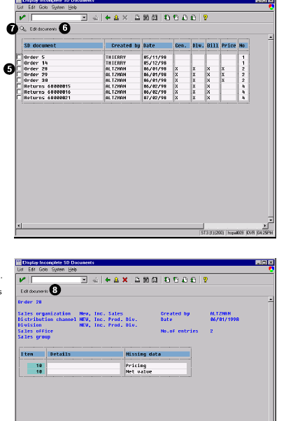 Sap Incomplete Sales Document Abap Report Sap Abap