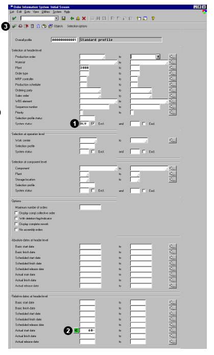 Sap Abap Programming Report On Production Order Sap Abap