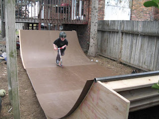 KidXtreme: Extreme Sports: Homemade Halfpipe