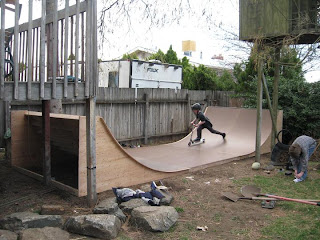 KidXtreme: Extreme Sports: Homemade Halfpipe