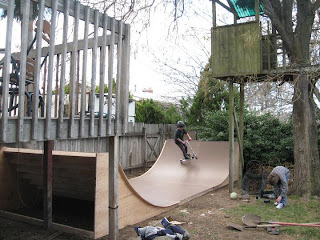 KidXtreme: Extreme Sports: Homemade Halfpipe