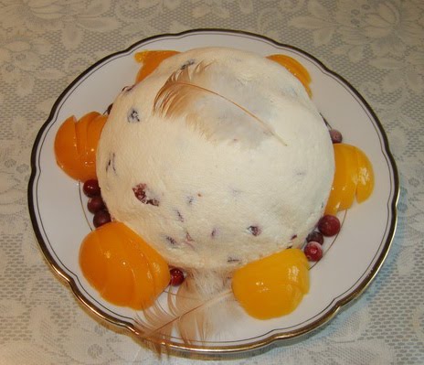 Valge šokolaadi-jõhvika pasha