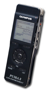 PUMA Recorders: New PUMA 3 Law Enforcement Digital Recorder