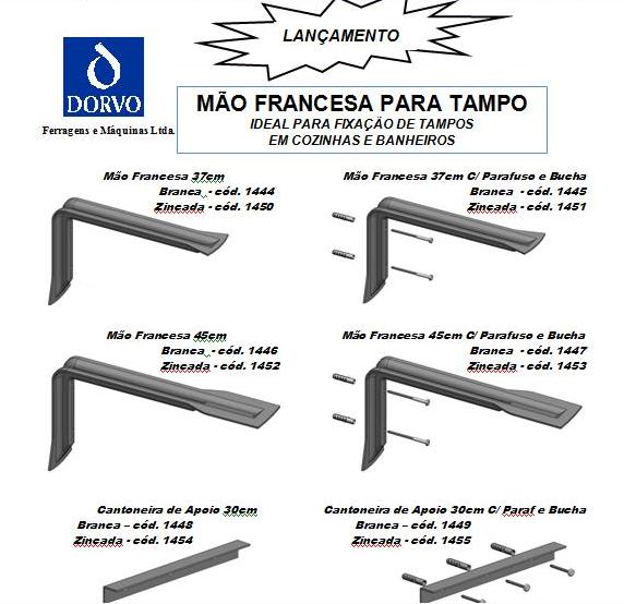 YORK FRANKE - YF Consultoria e Representações: MÃO FRANCESA - Suporte ...