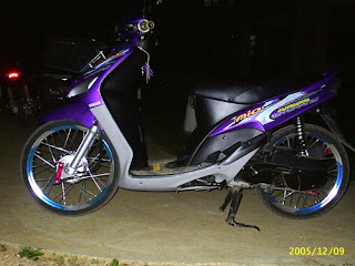 Yamaha Moto: Mio Purple..!!