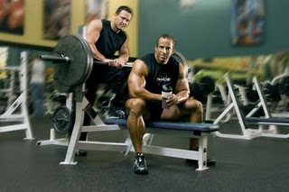 Fitness Body Builders Models: Orange bodybuilder photo