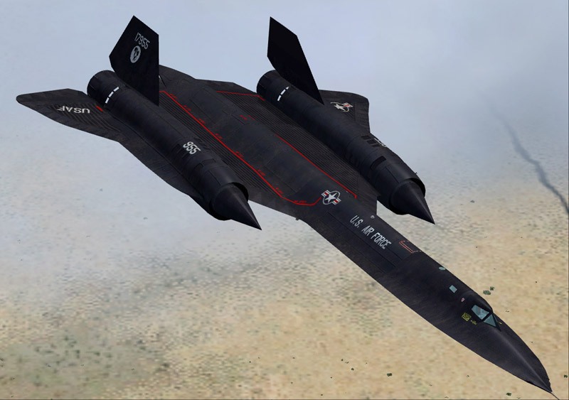 Laser Ghost: SR-71
