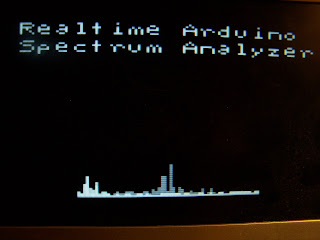 Holding Focus: Arduino Realtime Audio Spectrum Analyzer with Video out!