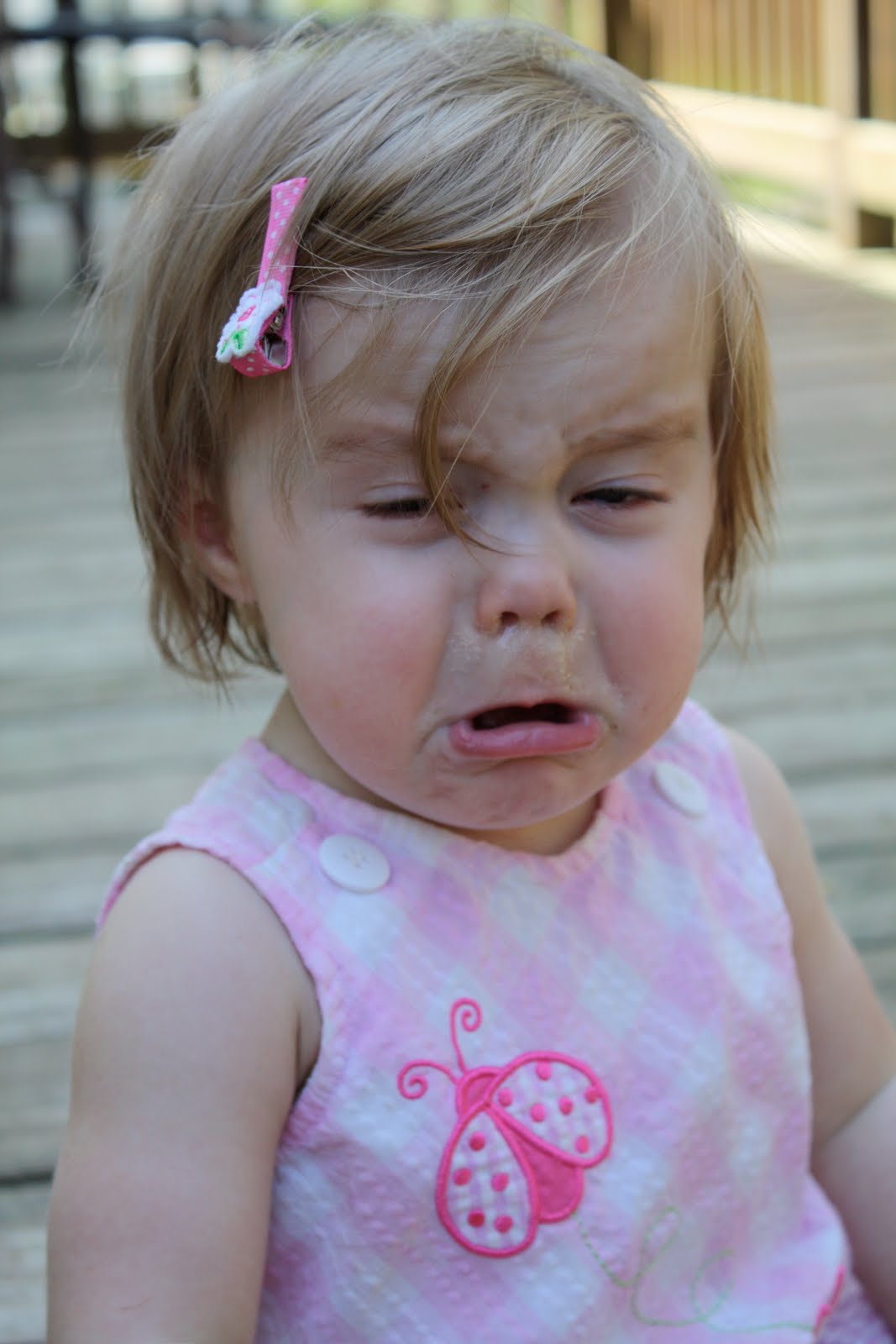 southern mamalogue: Little Miss Pouty Face