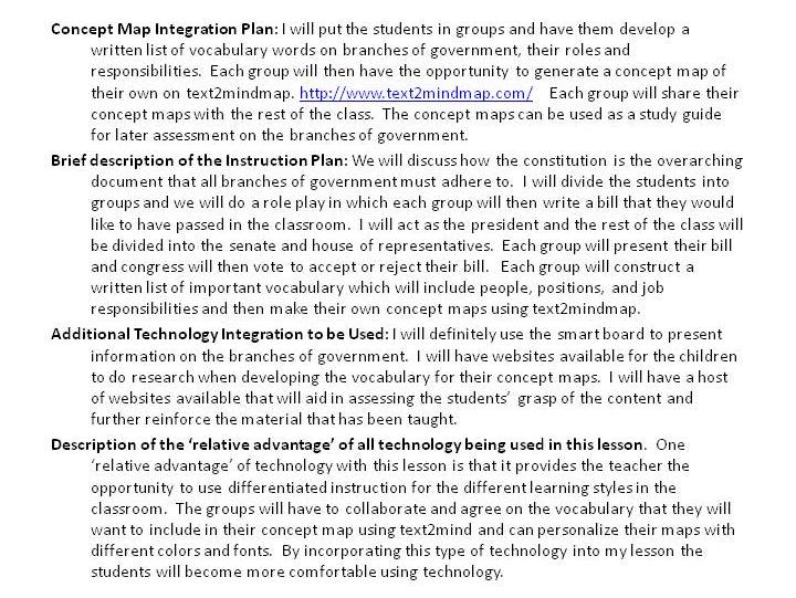 Elementary Ed...Children: Concept Mapping