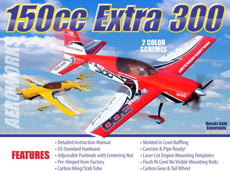 Isso e outras coisas...: Aeroworks 150cc Extra 300