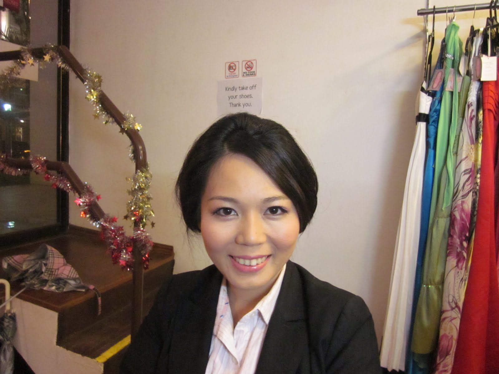 英的点点滴滴: Make-Up Artist - Hui Yee Before n After