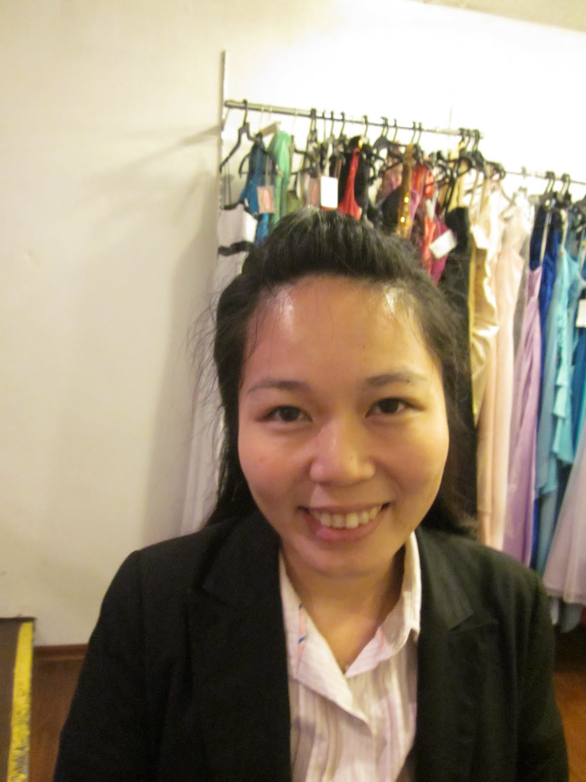 英的点点滴滴: Make-Up Artist - Hui Yee Before n After