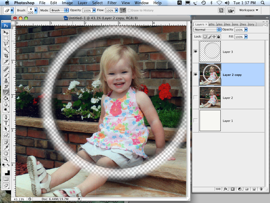 Scrappers Alley Designs 2: Simple Photo Bubble Tutorial
