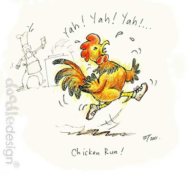 doodledesign: A Chicken Run!