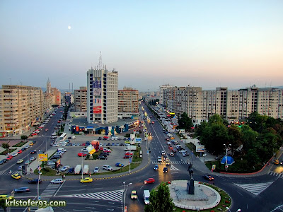 Orasul Bacau vazut de pe Catedrala "Inaltarea Domnului" - Ghinghes.ro