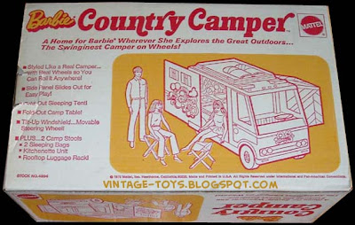 Vintage Toys & Memorabilia: Vintage 1970's BARBIE COUNTRY CAMPER By ...