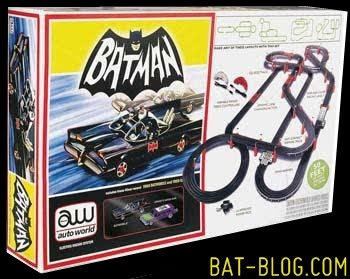 Batman Wallpaper Media: New 1966 BATMAN TV SHOW BATMOBILE SLOT CAR RACE ...