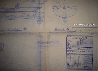 BAT - BLOG : BATMAN TOYS and COLLECTIBLES: Original BAT-BOAT BLUEPRINT ...