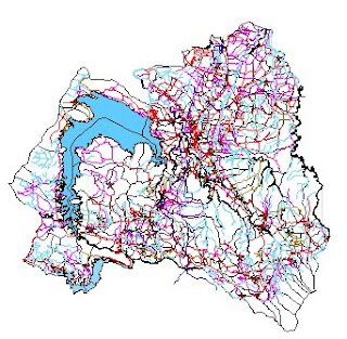B A S E M A P S: Peta Ruas Jalan Purwakarta - AutoCAD