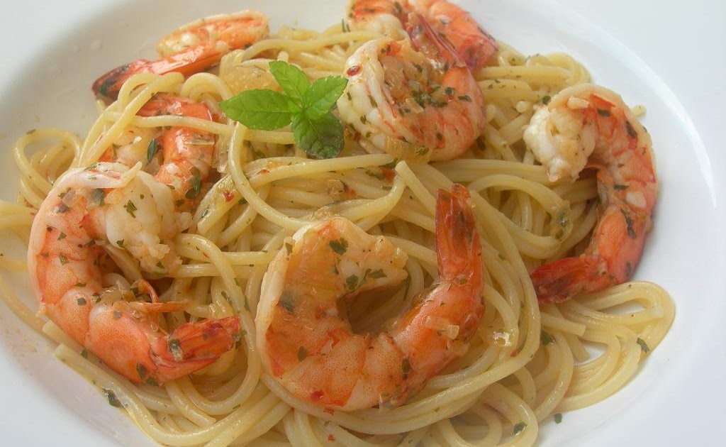 My Kitchen Treasures: Scampi with Linguini