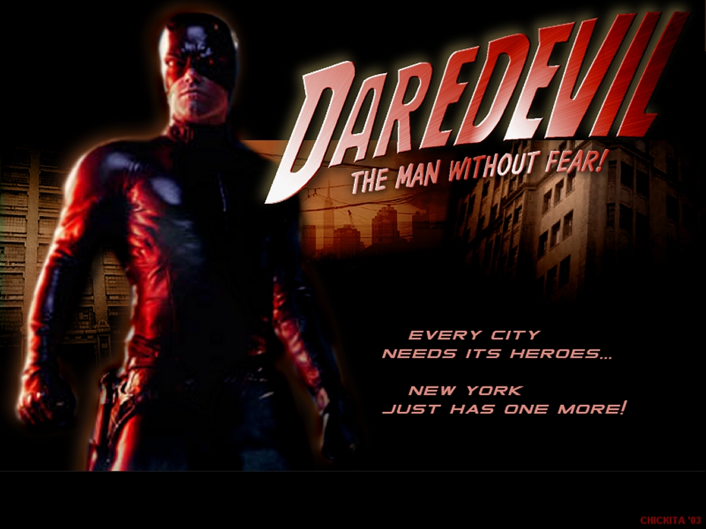Cartoon Daredevil Movie ~ Daredevil Movie Poster