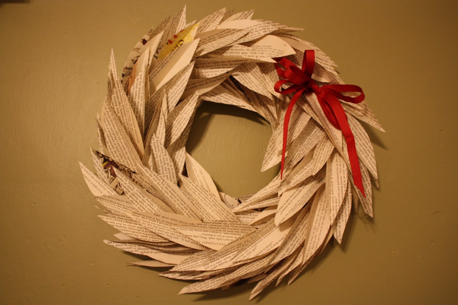 Booklicious: Make Your Own Book Wreath
