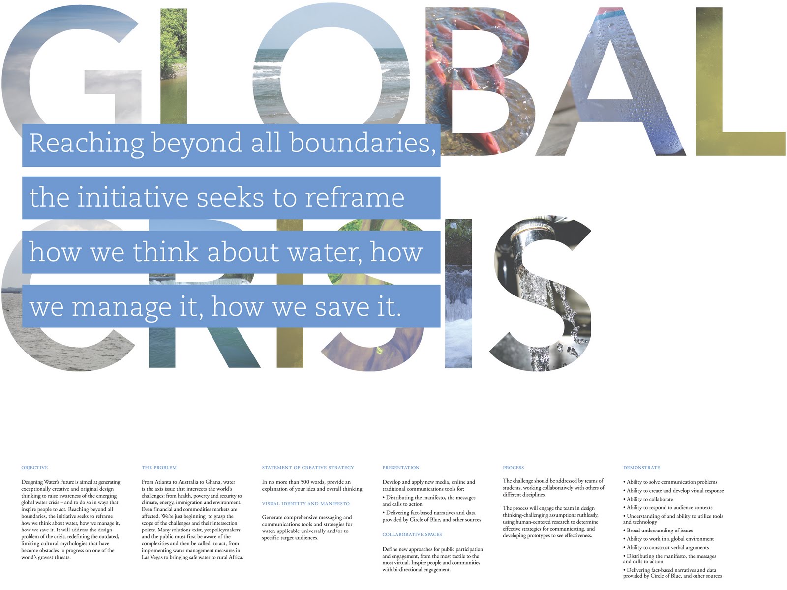 Robby Cooper :: Design: Global Crisis Poster