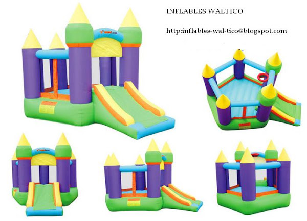 Dibujo de castillo inflable - Imagui