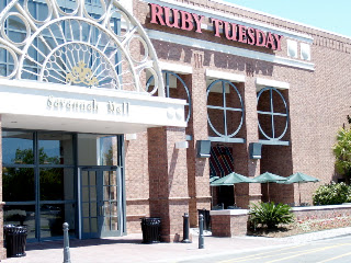 vegan lunchcast: Savannah Mall - Ruby Tuesday