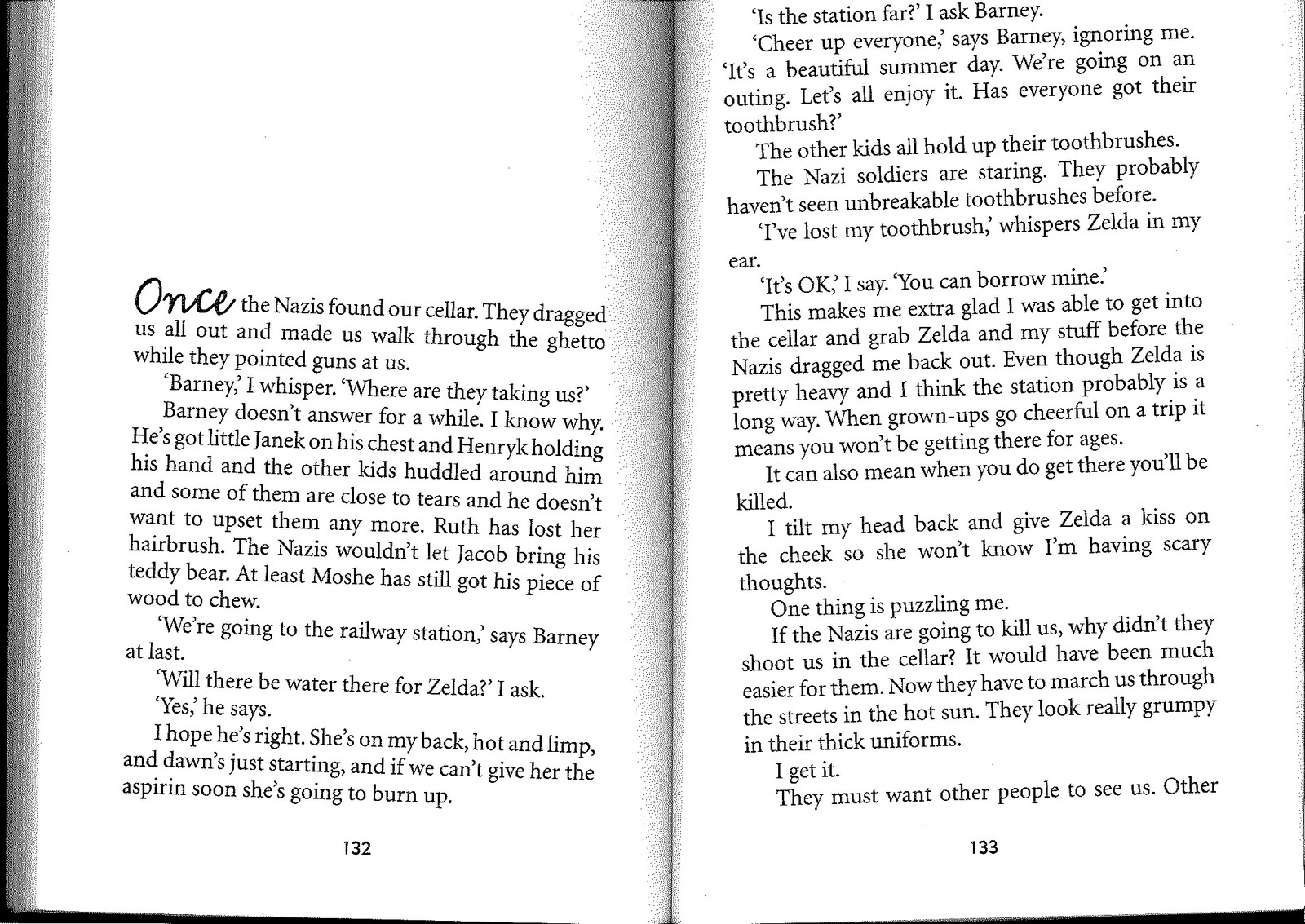 Ruth's English literacy blog: Once by Morris Gleitzman: Chapter 15