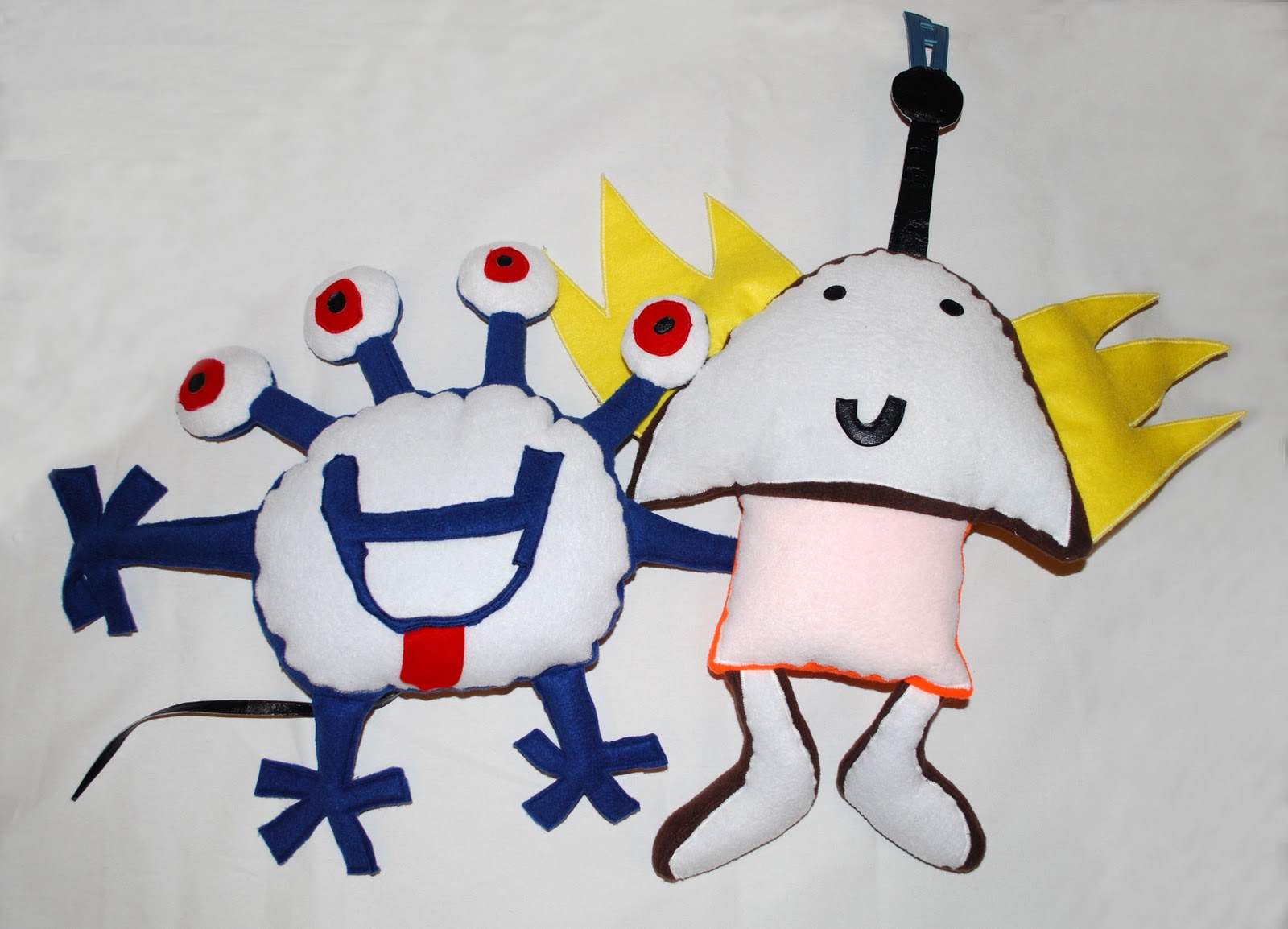 a patchwork world: Custom Monster Making