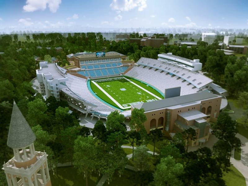Kenan Stadium: Old and New