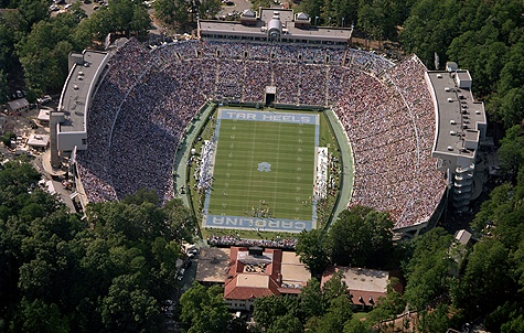 Kenan Stadium: Old and New