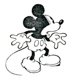 Mickey Mouse Afraid