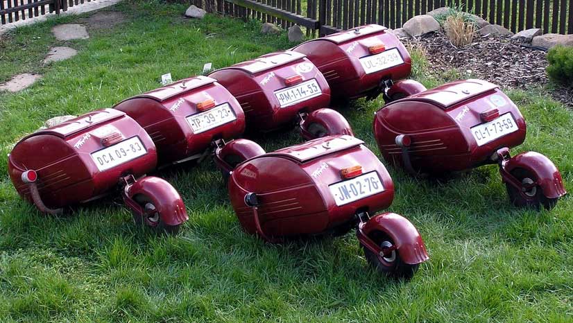 Royal Enfield Motorcycles : Original PAV trailers inspired Inder ...