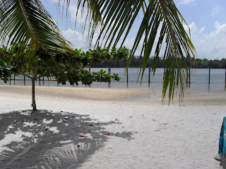 3 maanden Suriname!: 27 februari 2010: White Beach