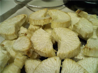 ThirdsPlease: James' Baked Yuca