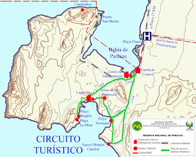 Cámara de Turismo de Nasca: NUEVO MAPA RUTAS TURÍSTICA DE LA RESERVA ...
