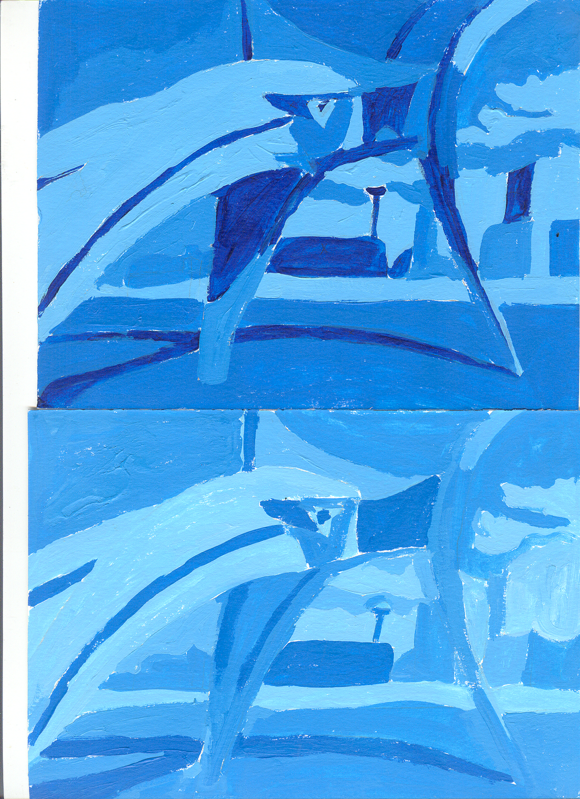 Artistic Journeys: Color Theory Class- Monochromatic color mixing