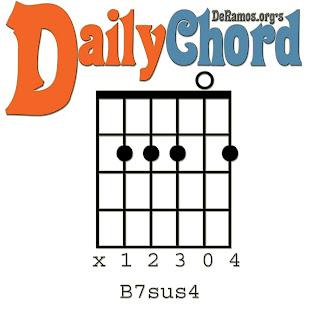 Chord du Jour: B7sus4 (Guitar, Intermediate)