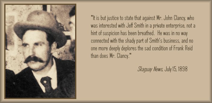 Soapy Smith's Soap Box: Skagway's John Clancy covers his a**